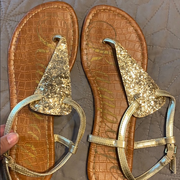 Rampage | Shoes | Rampage Gold Sandals | Poshmark